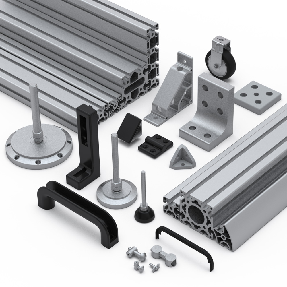Aluminiumsprofilsystem